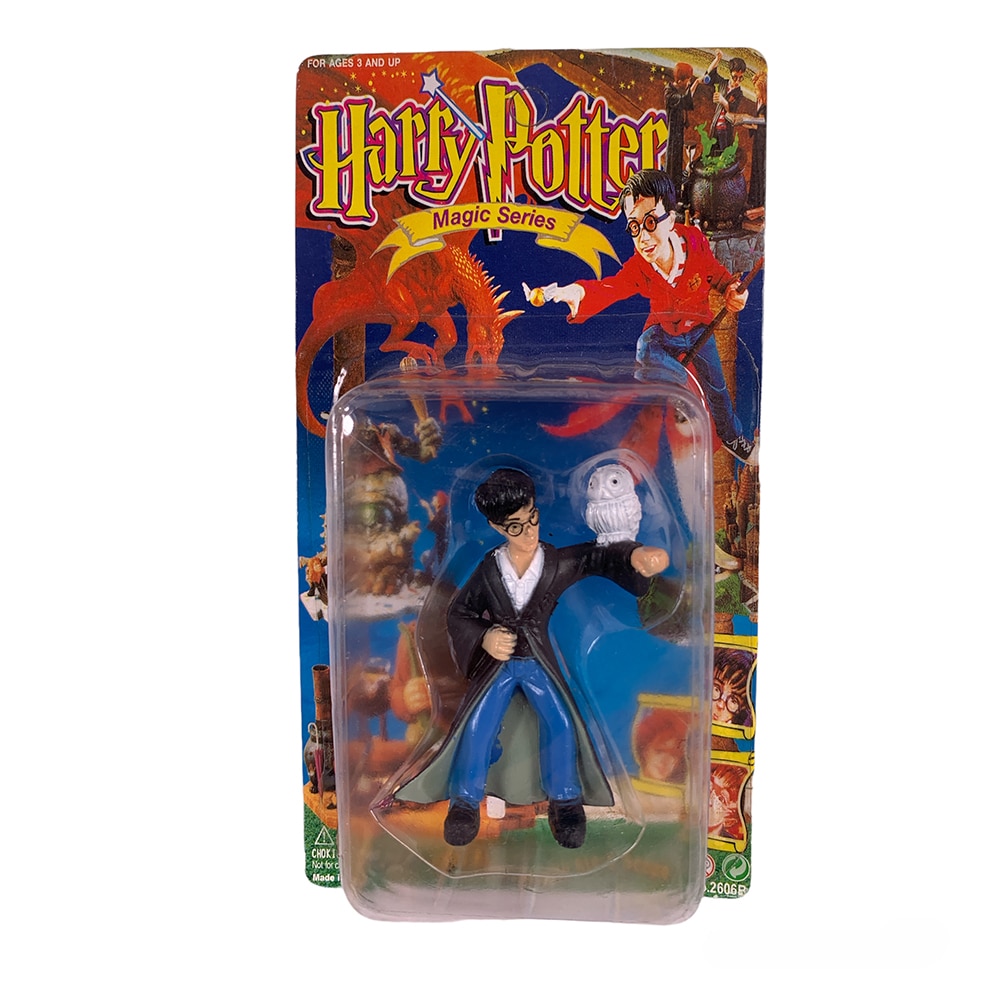 Set mini figurine Harry Potter, 3 piese, Harry Potter + Dumbledore ...