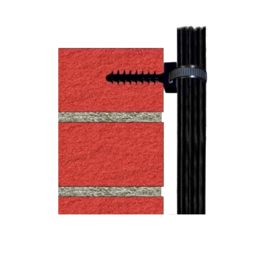 Set 100 dibluri negre pentru fixare colier cablu - eMAG.ro