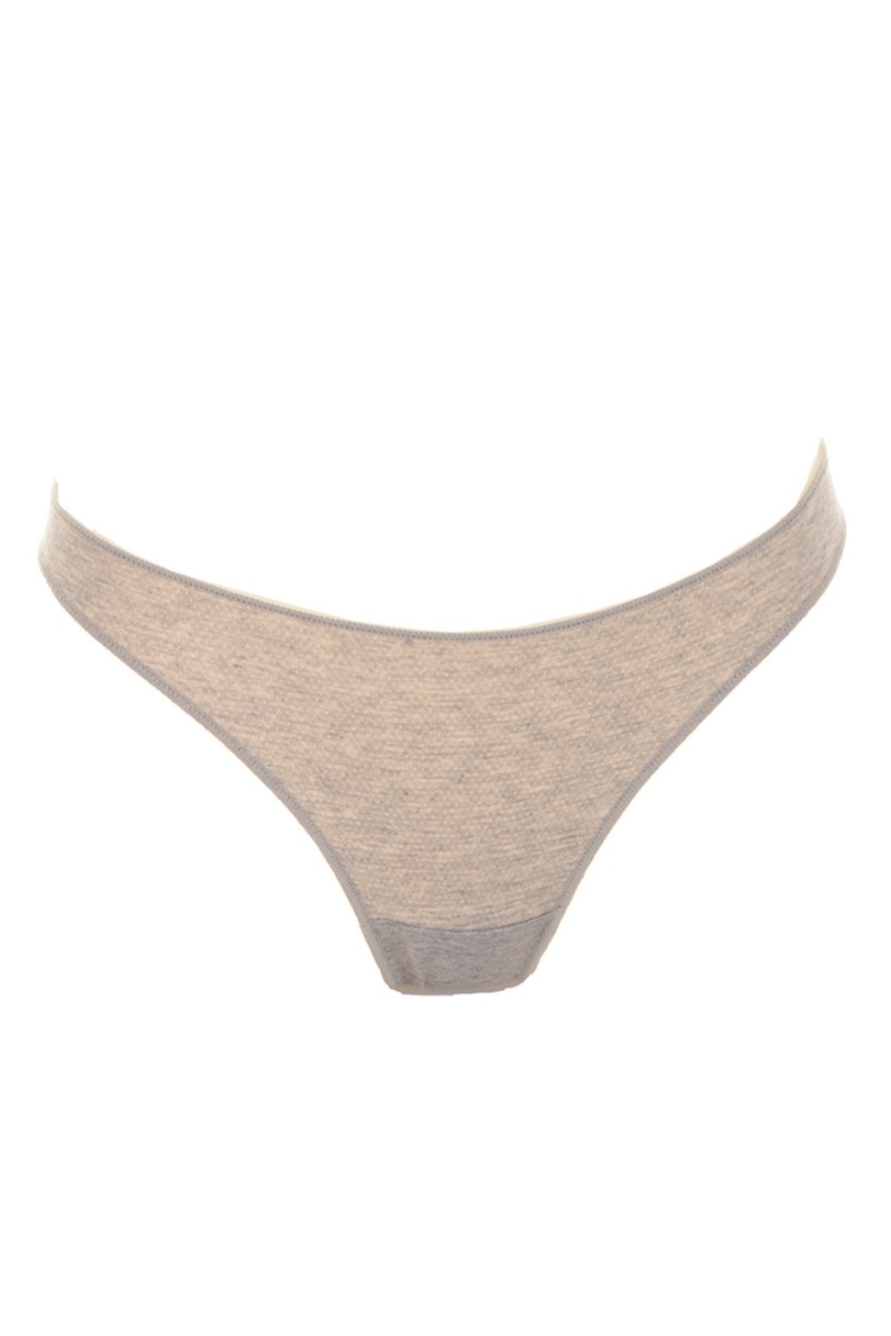 Slip String, Famous, Bumbac, S, Gri - eMAG.ro