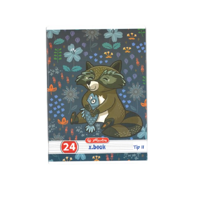 Caiete tip 2 pentru incepatori in format A5 cu un numar de 24 file ...