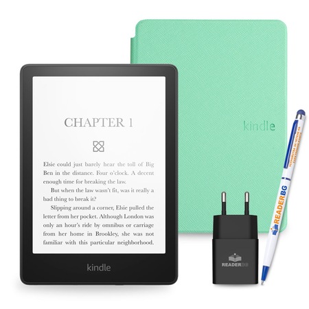 Set cititor de carti electronice, Amazon, Kindle Paperwhite, 16GB ...