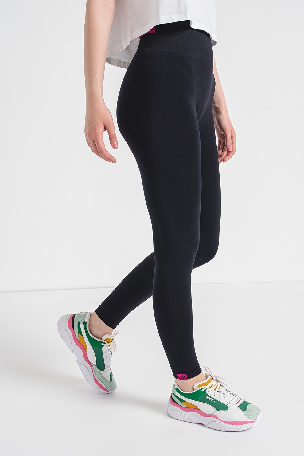 CALVIN KLEIN, Colanti cu talie inalta - eMAG.ro