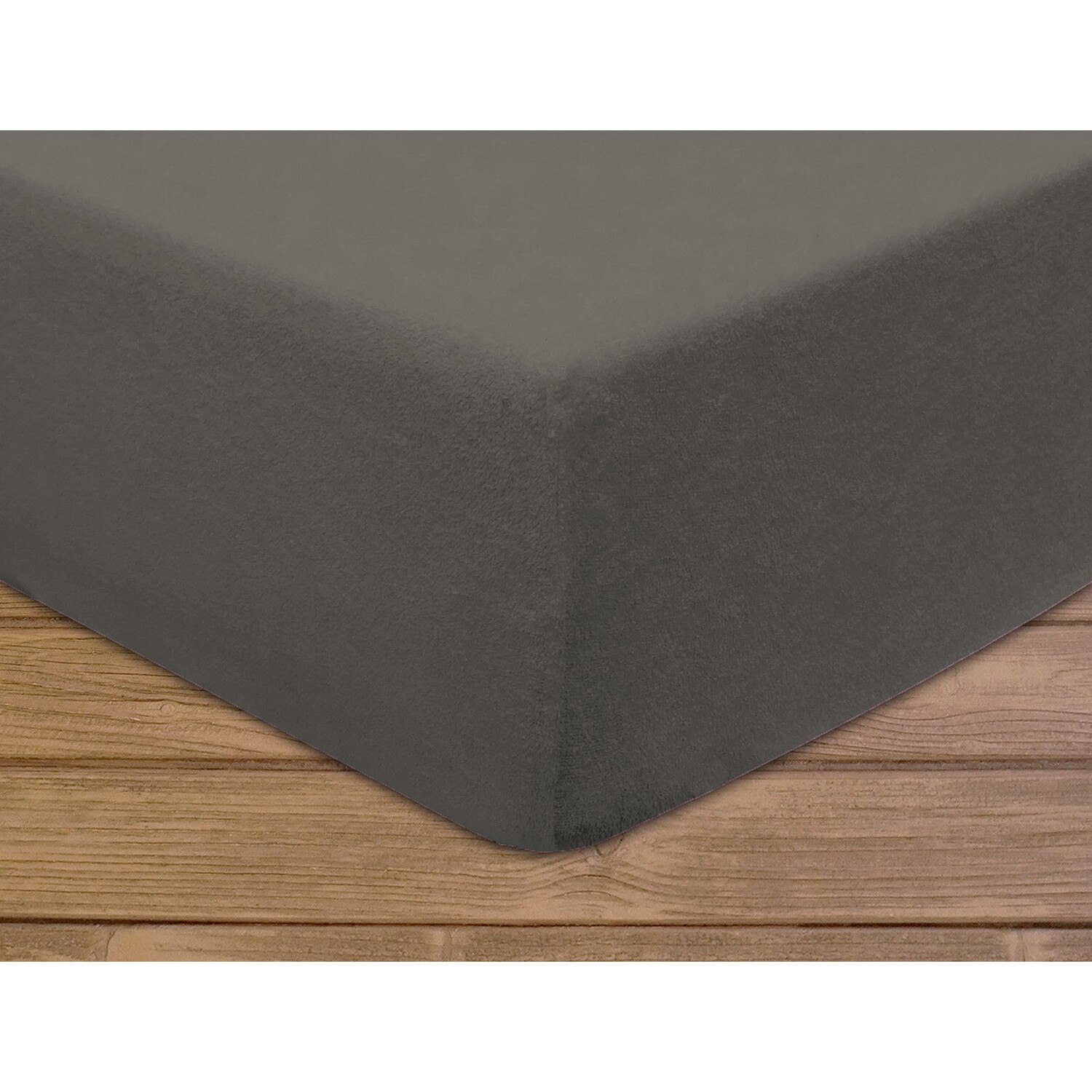 Cearceaf pat, Terry 037, Bumbac/Poliester, 190 x 200 cm, Fara elastic ...