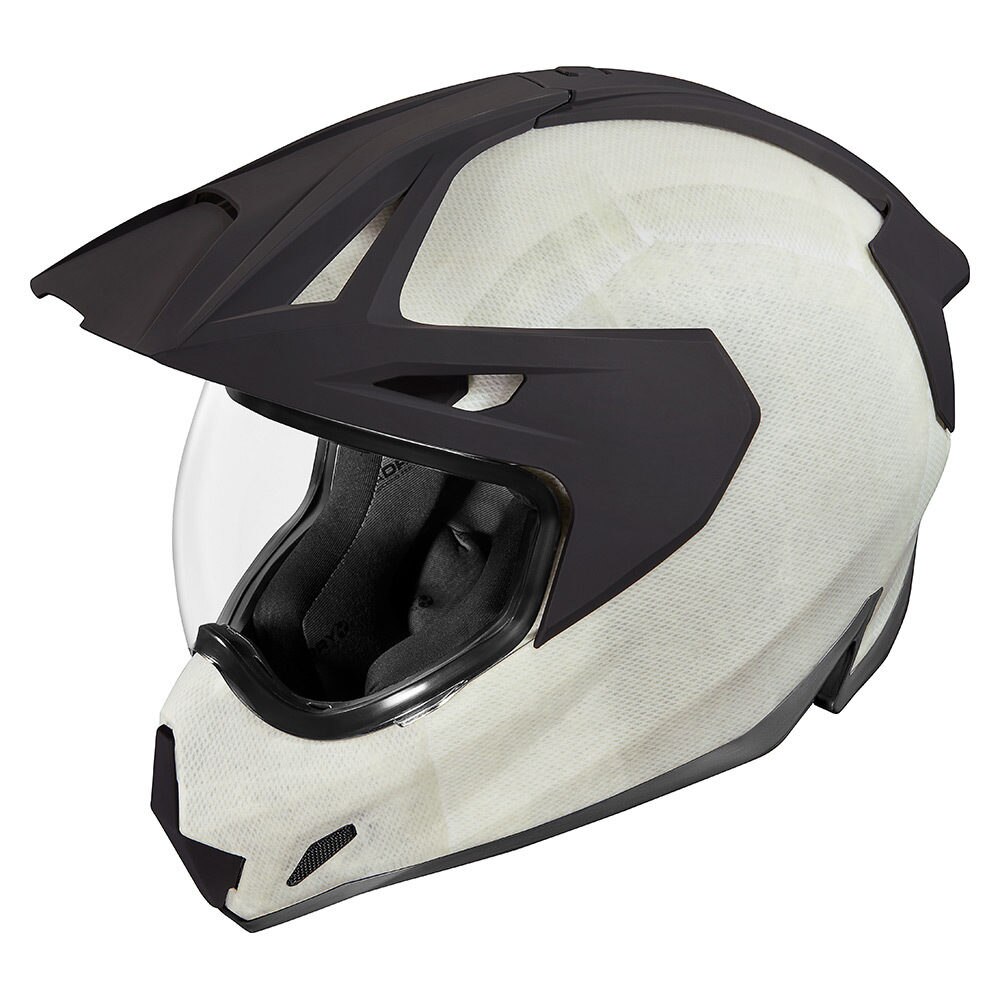 Casca moto Icon Variant Pro Construct, Alb, XL - eMAG.ro