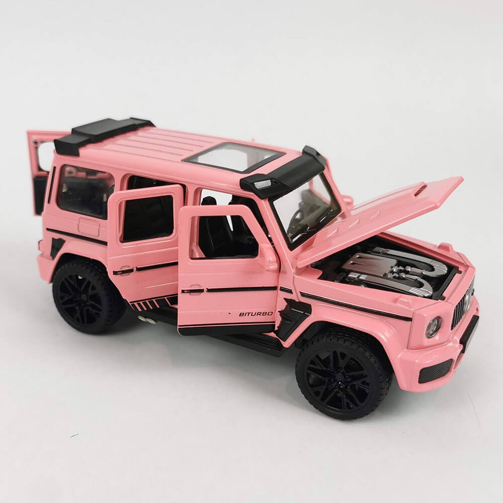 Jeep Mercedes clasa G, Metal, Roz - eMAG.ro