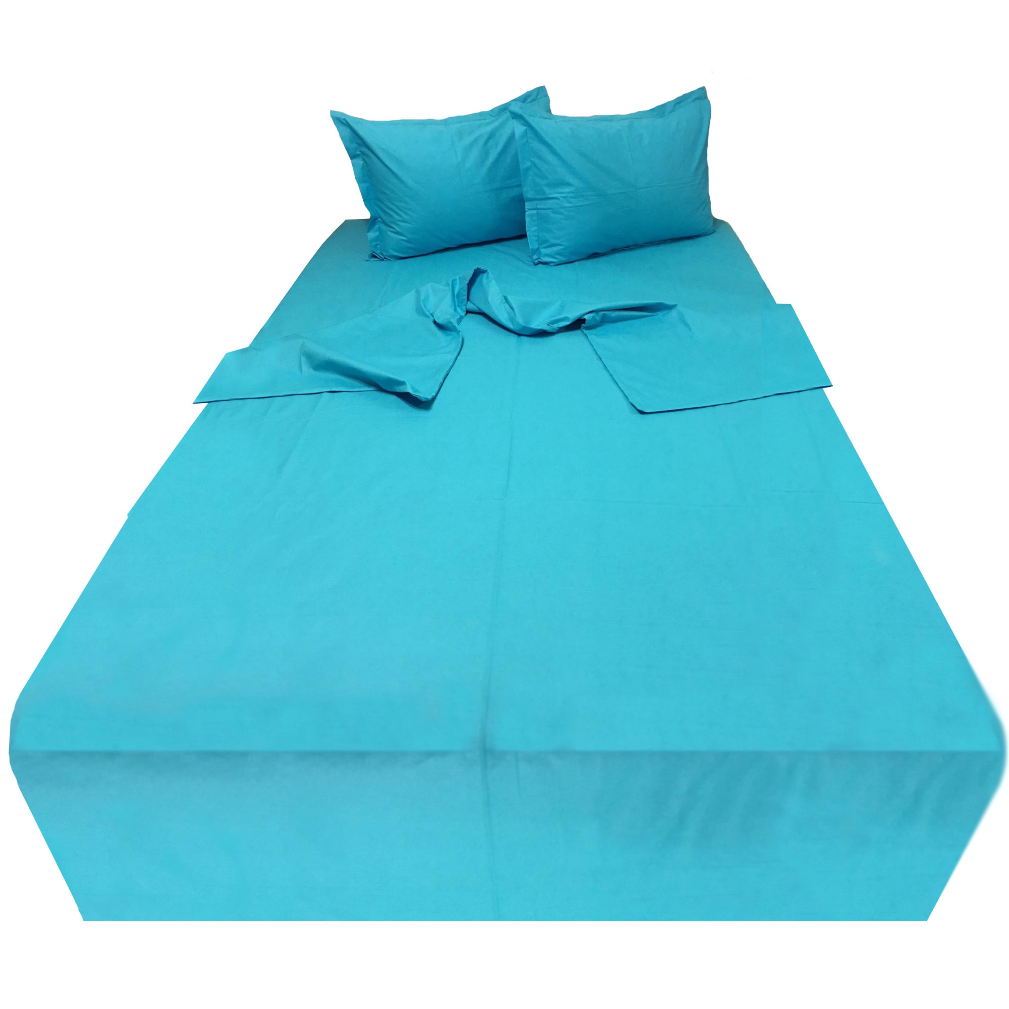 Тюркоазен плик за завивка 200/210см от колекция "Монохром", изработен ...