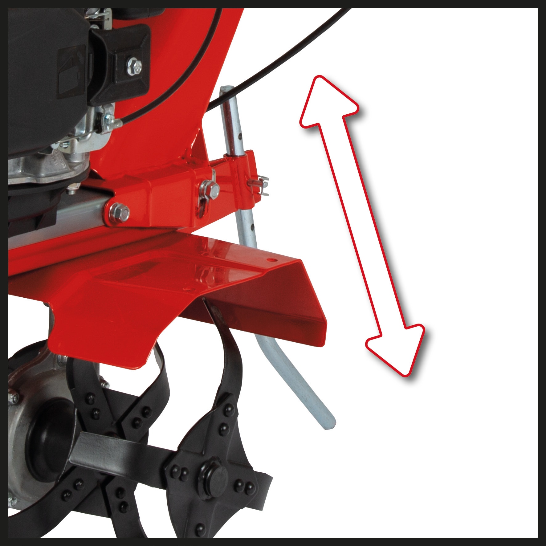 Motosapa pe benzina Einhell GC-MT 2536, putere 3.3 CP, 2.5 KW, 150 CC ...