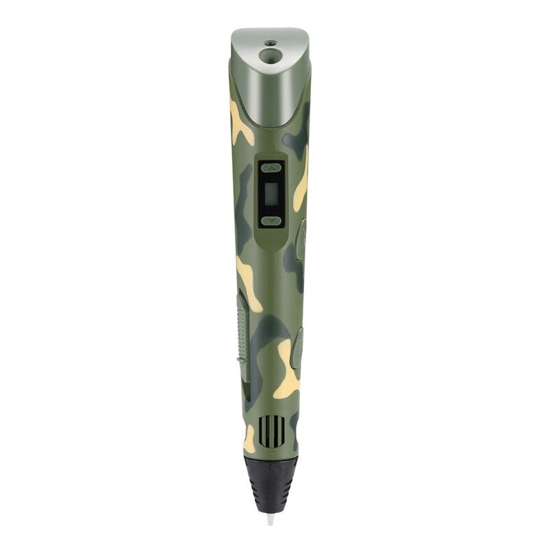 Creion Inteligent de Imprimare 3D-pen, Desen Tridimensional, Army, 21.5 ...