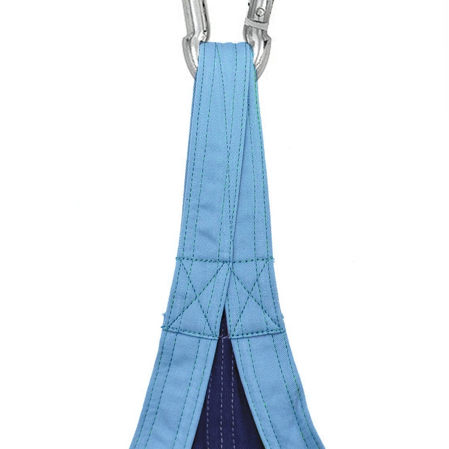 Kit hamac pentru copii 147 x 66 cm - Albastru inchis - eMAG.ro