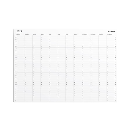 Planner de perete 2024 cu design minimalist format A2 - eMAG.ro