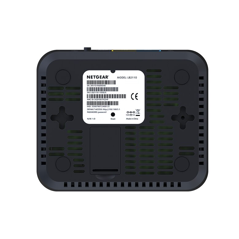 Router Wireless portabil Netgear LB2120, Dual Ethernet, 4G LTE, micro ...