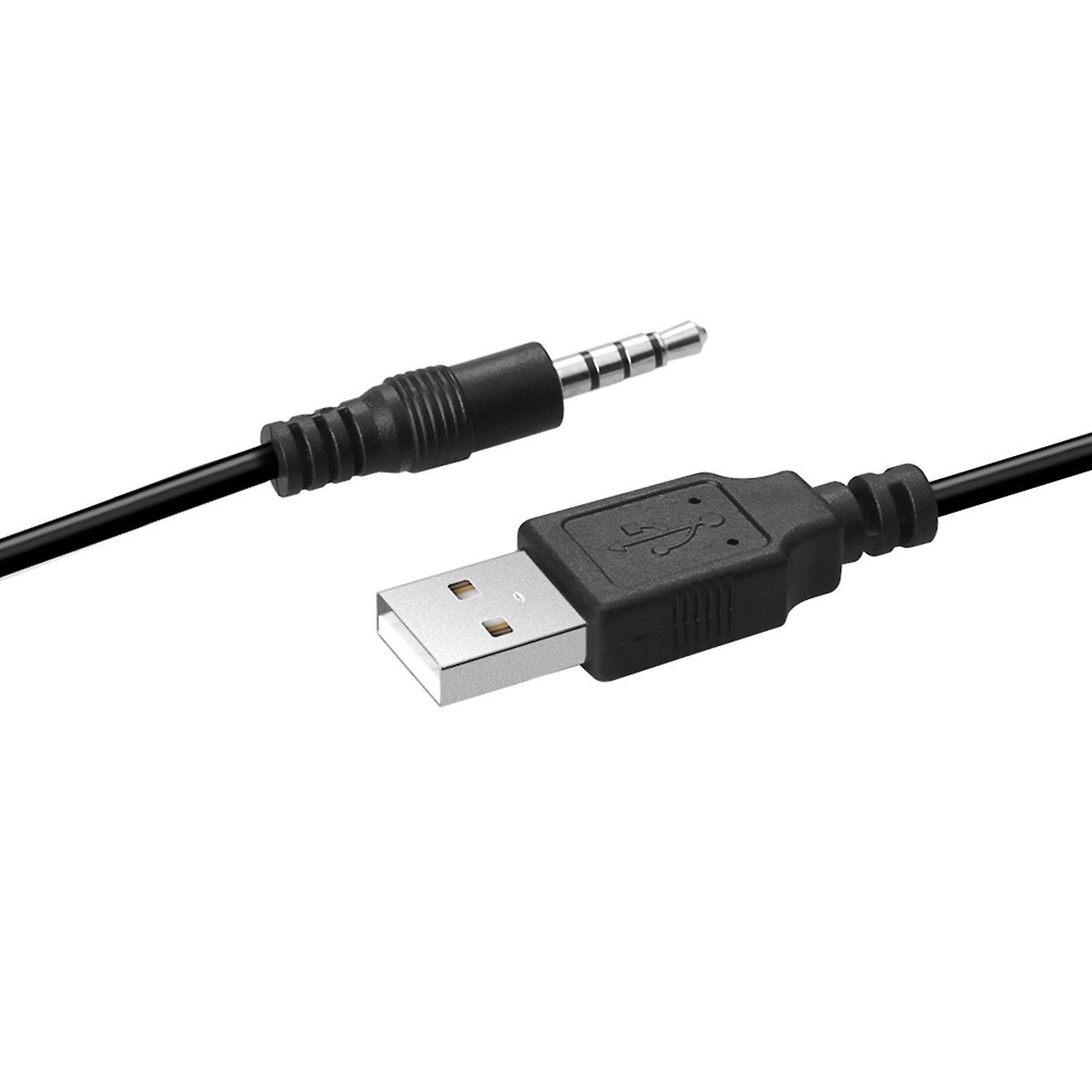 Cablu Alimentare USB to Jack 3.5mm, pentru incarcare, negru - eMAG.ro
