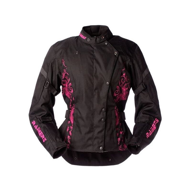 Geaca moto Dama Rainers Karen negru M - eMAG.ro