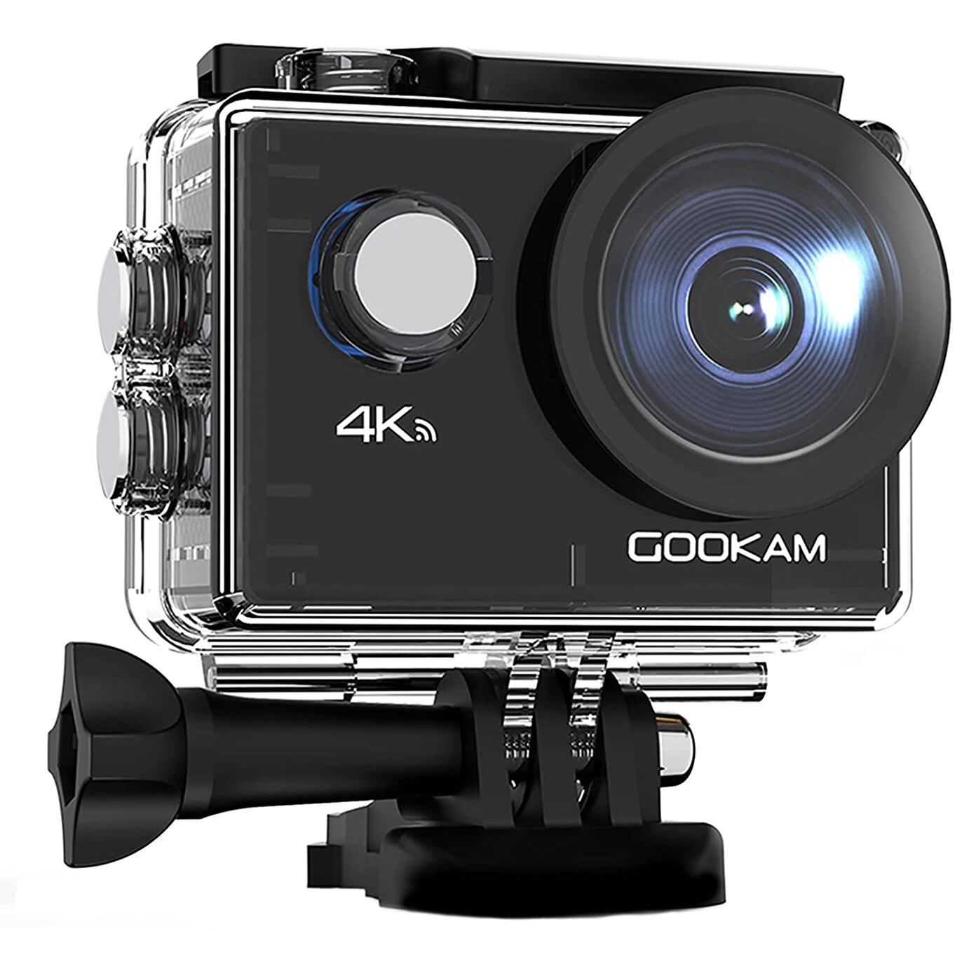 Camera video sport Gookam Go 2, 20MP, 4K, Wi-Fi, Black - eMAG.ro