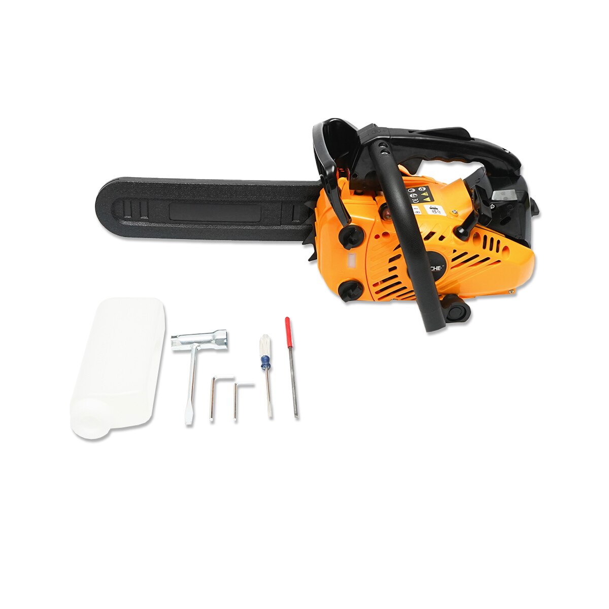 Motofierastrau drujba cu motor 2T cu racire fortata, 25.4CC, 900W, lama ...