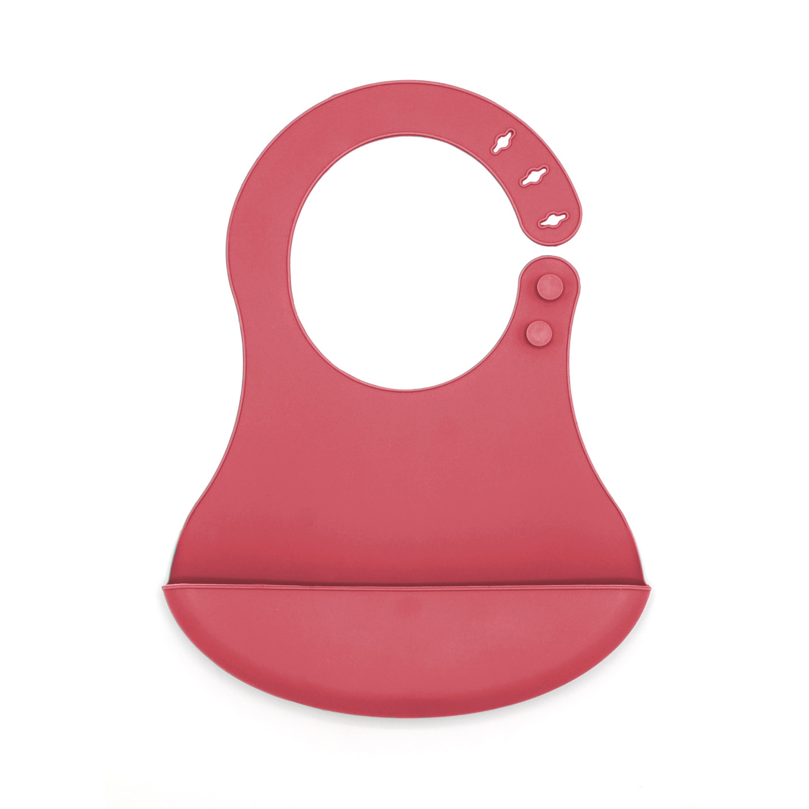 Baveta din silicon BabyJem, roz - eMAG.ro