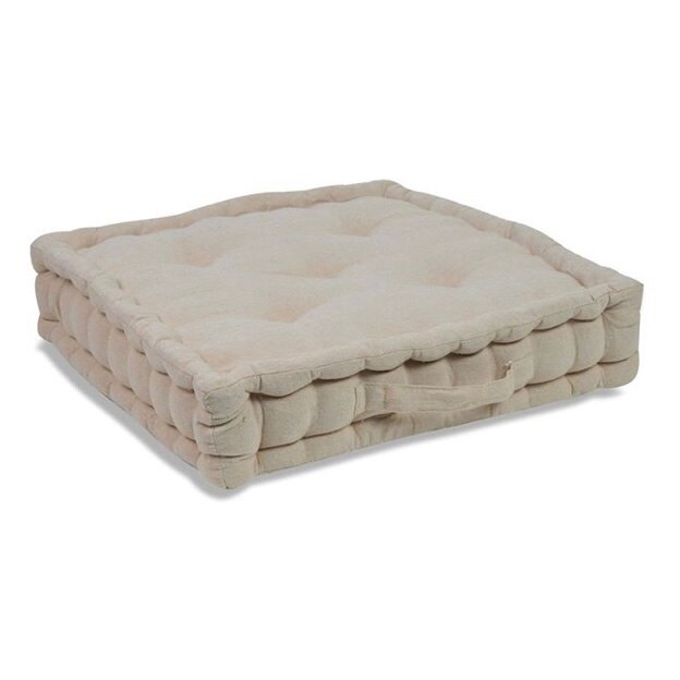 Perna decorativa pentru podea, bej, 50 x 50 x 12 cm - eMAG.ro