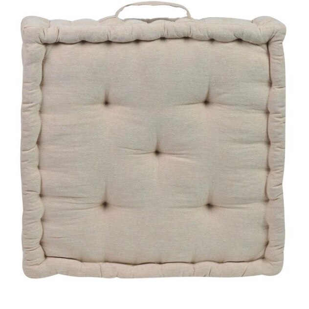 Perna decorativa pentru podea, bej, 50 x 50 x 12 cm - eMAG.ro