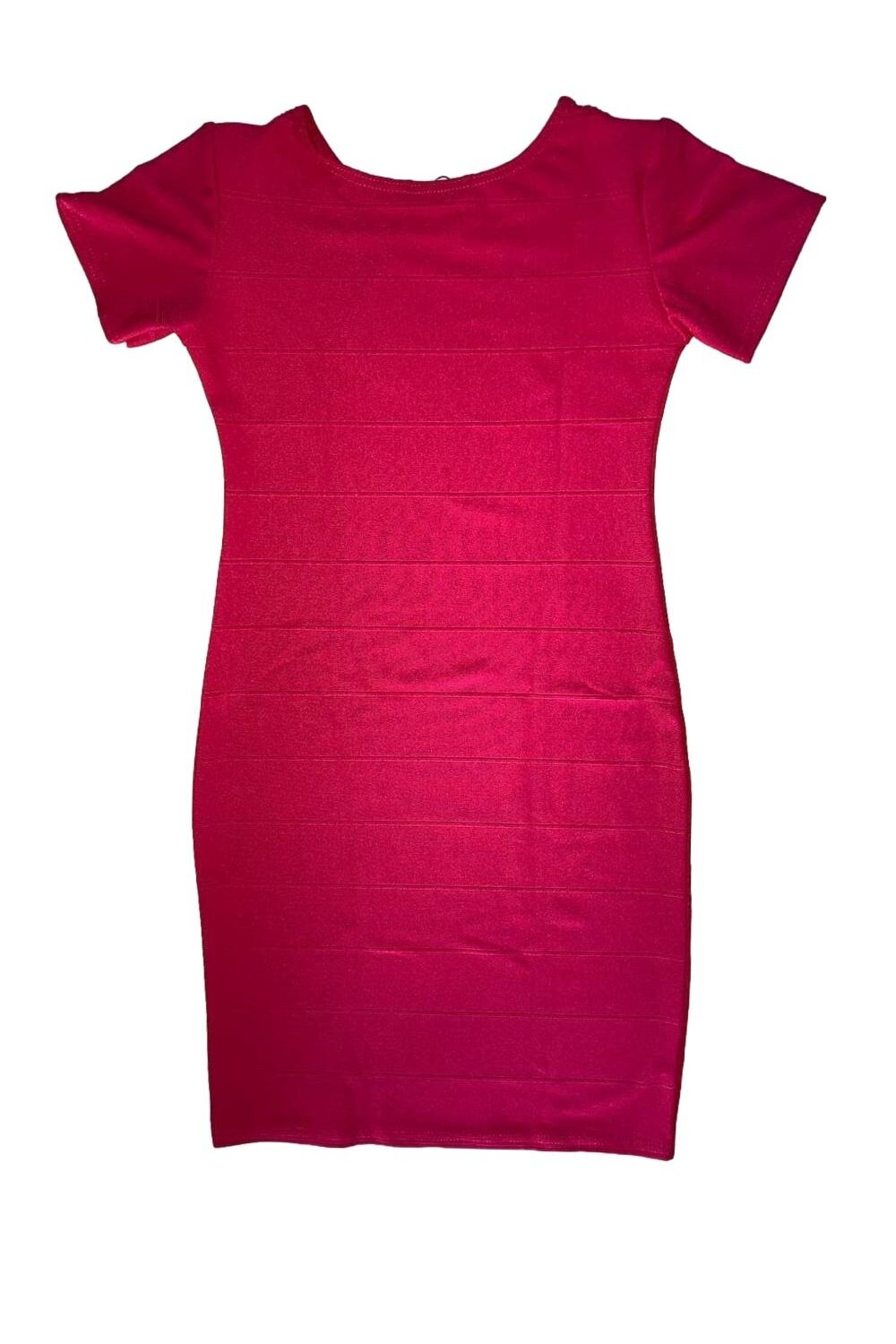 Rochie dama MissLook Diamond, Rosu inchis, L - eMAG.ro