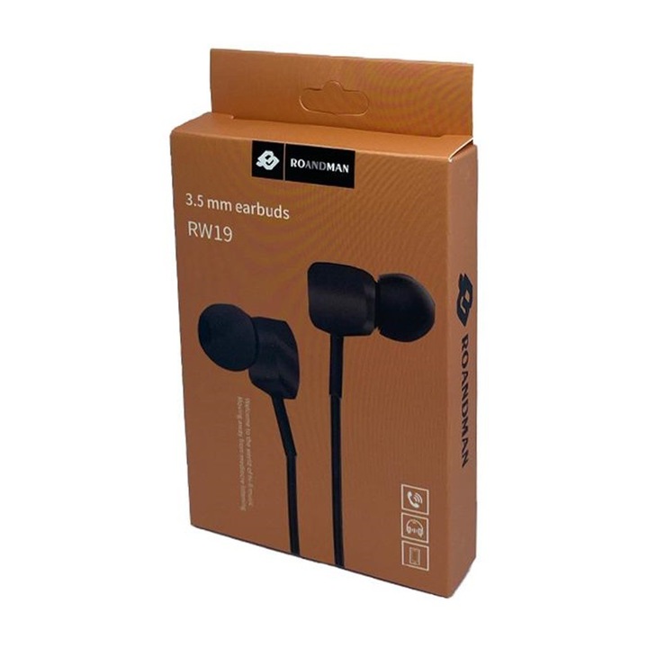 Слушалки Rw19 с микрофон и контрол на звука - eMAG.bg