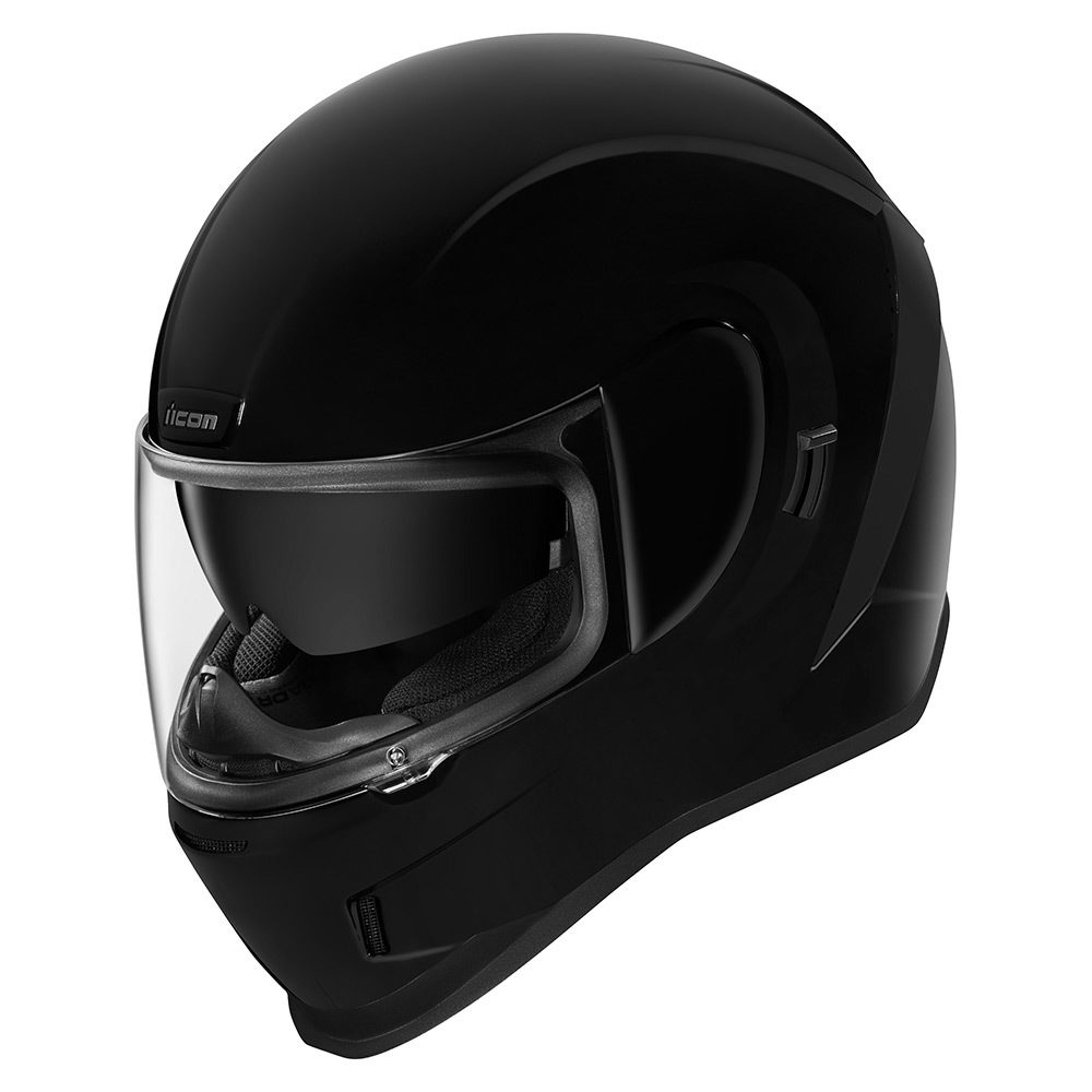 Casca moto Icon Airform Gloss, Negru, L - eMAG.ro