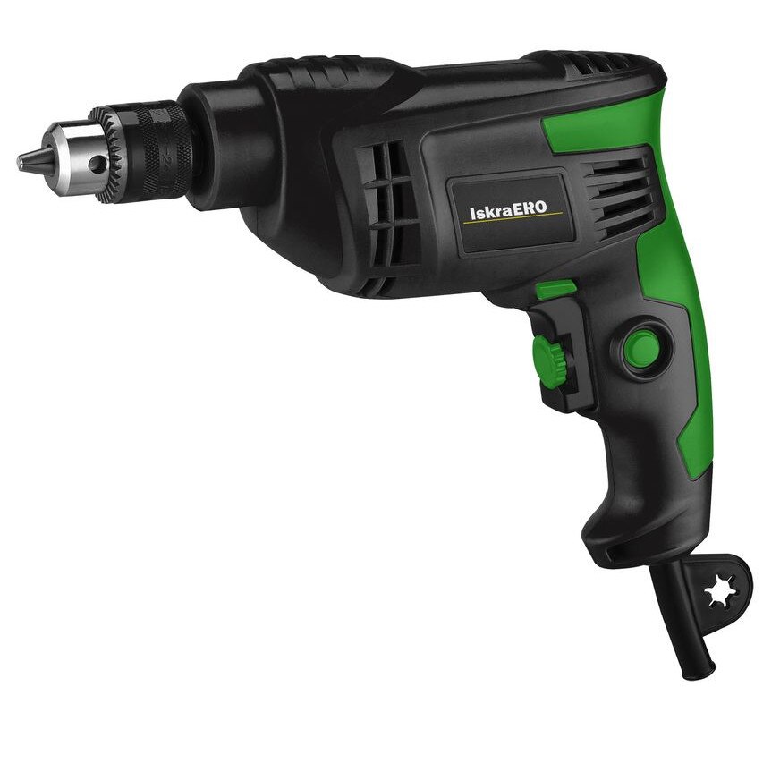 Burghiu electric, Iskra, Verde/Negru - eMAG.ro