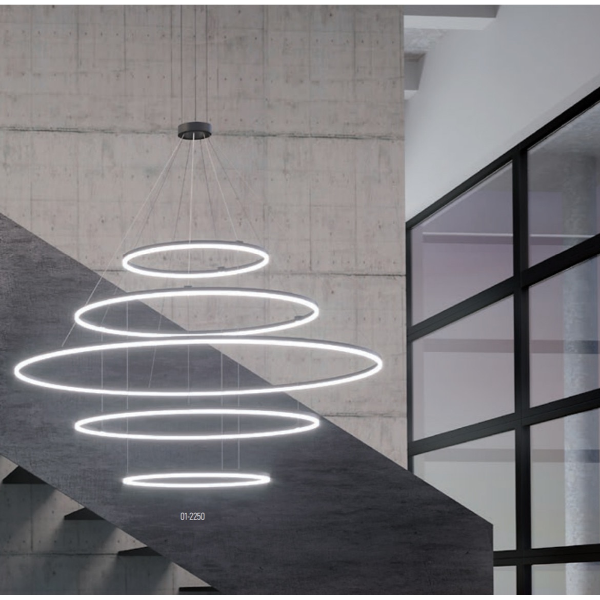 Lustra Interior ORBIT - Art.01-2243, Redo, LED, 150W - eMAG.ro