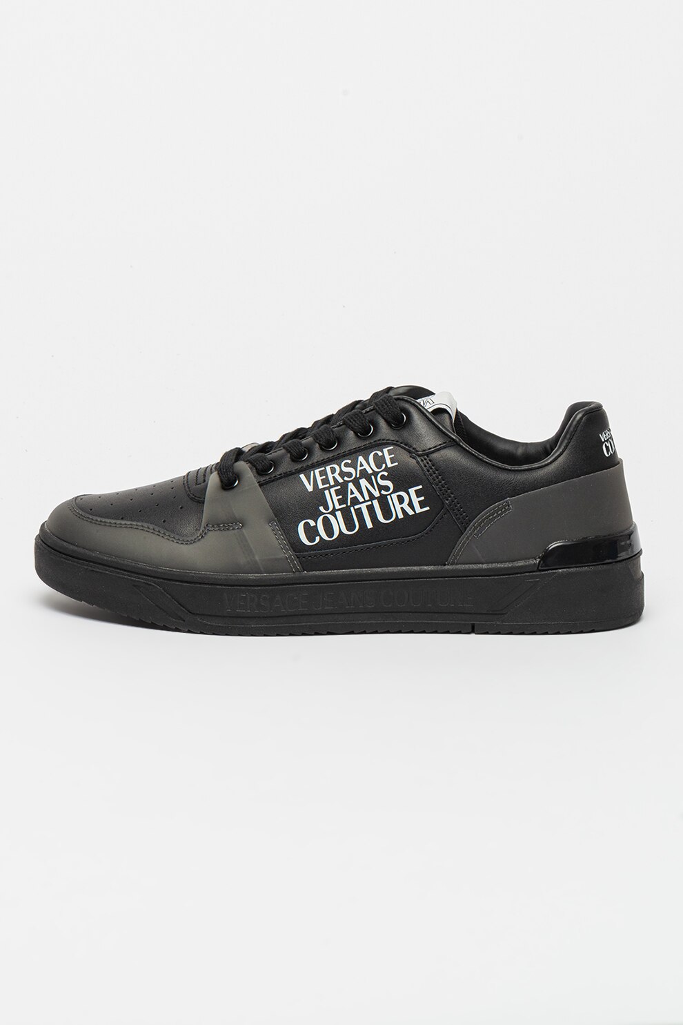 Versace Jeans Couture, Pantofi sport din piele si piele ecologica ...