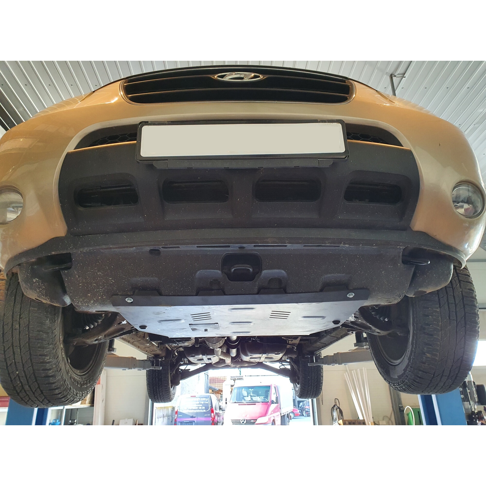 Кора двигател Hyundai Santa Fe 2006-2011/Hyundai 1x55/Hyundai Veracruz ...