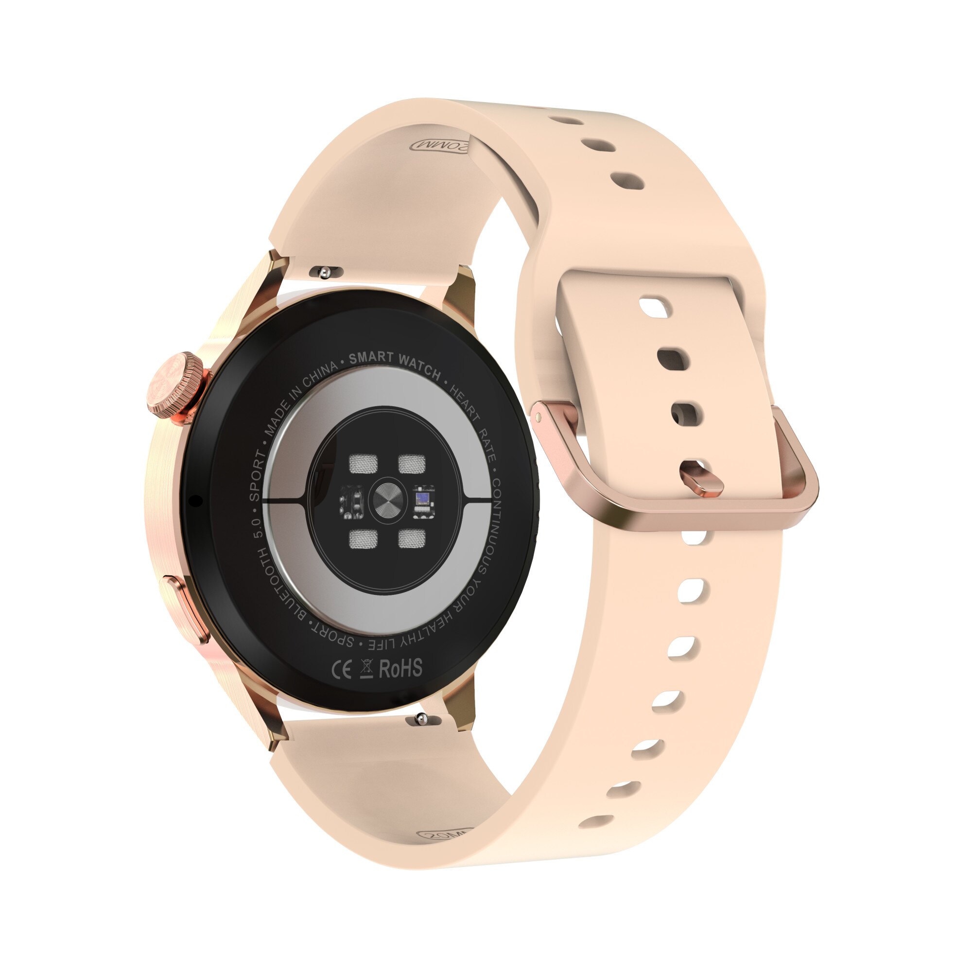 Ceas smartwatch TechONE™ DT4 Plus, pentru femei 1.36 inch IPS, NFC, apel bluetooth 5.0 ...