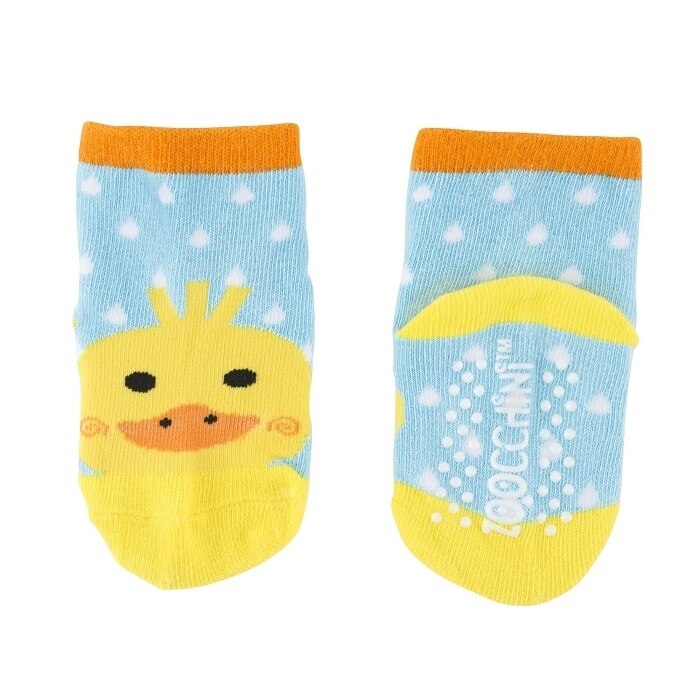 Set pantaloni si soseste antiderapante, Zoocchini, 12-18 Luni – Duck ...