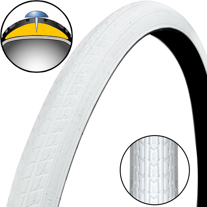 Anvelopa bicicleta Blackstone, 28x1.5 inch, 40-622, Alb - eMAG.ro