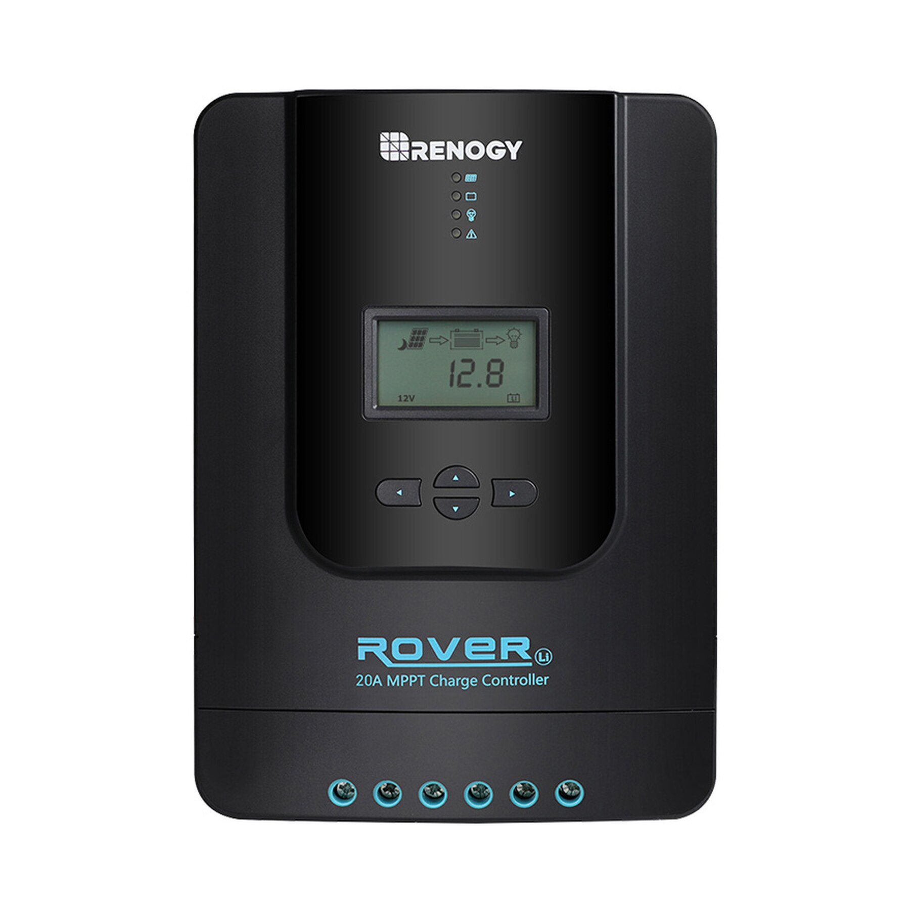 Controler solar profesional Renogy Rover MPPT 20A, 12V/24V, Black - eMAG.ro