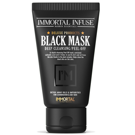 Immortal Infuse Black Mask детоксикираща черна маска, 150 мл - eMAG.bg