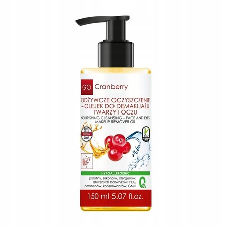 Go Cranberry Масло за премахване на грим от лице и очи, 150 мл - eMAG.bg