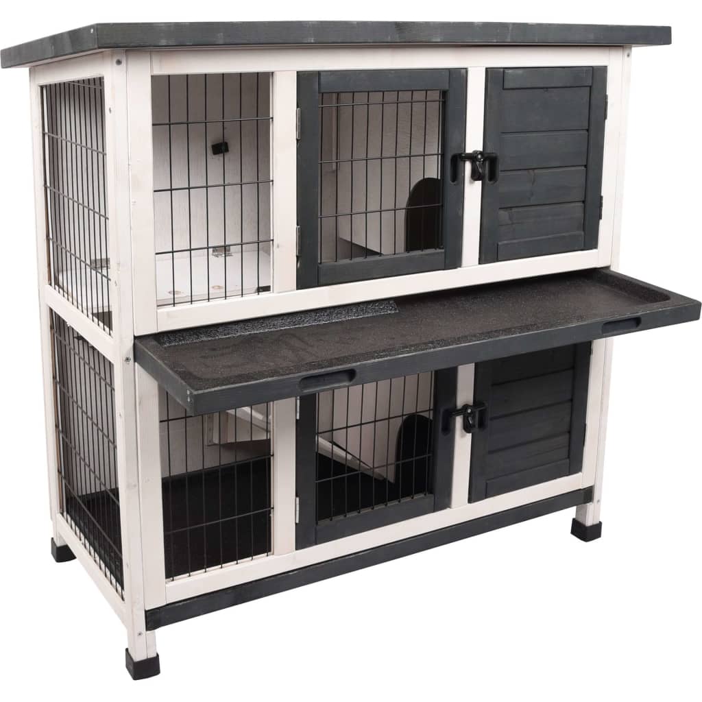 Cusca iepuri FLAMINGO, Lemn, 100 x 50 x 102 cm, Multicolour - eMAG.ro