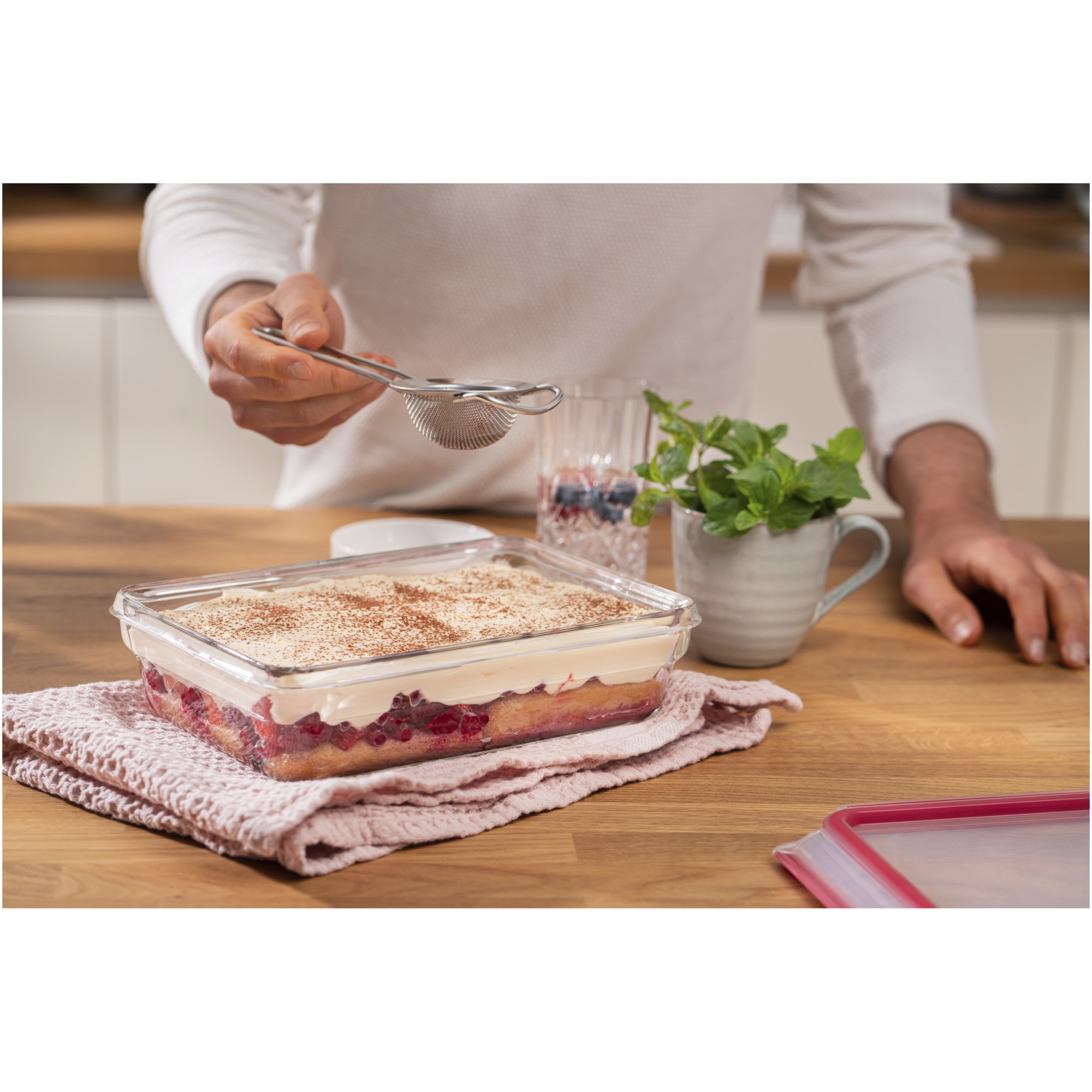 Cutie caserola alimente Tefal Masterseal, 2L, sticla, termorezistenta - eMAG.ro