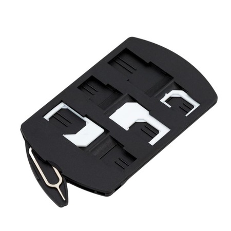 Adaptor SIM 3 in 1 pentru Micro SIM, Nano SIM, standard SIM, cu cheie ...