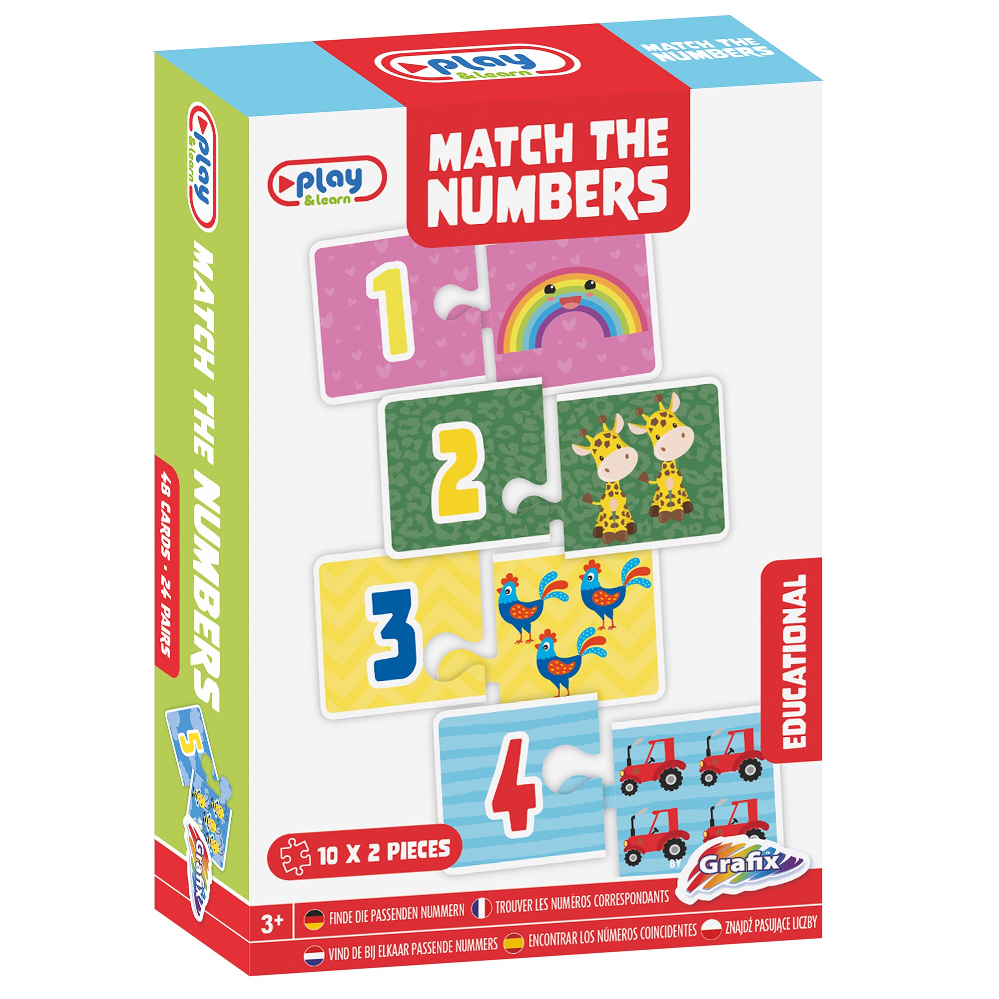 Joc Grafix - Potriveste Numere de la 1 la 10 - eMAG.ro