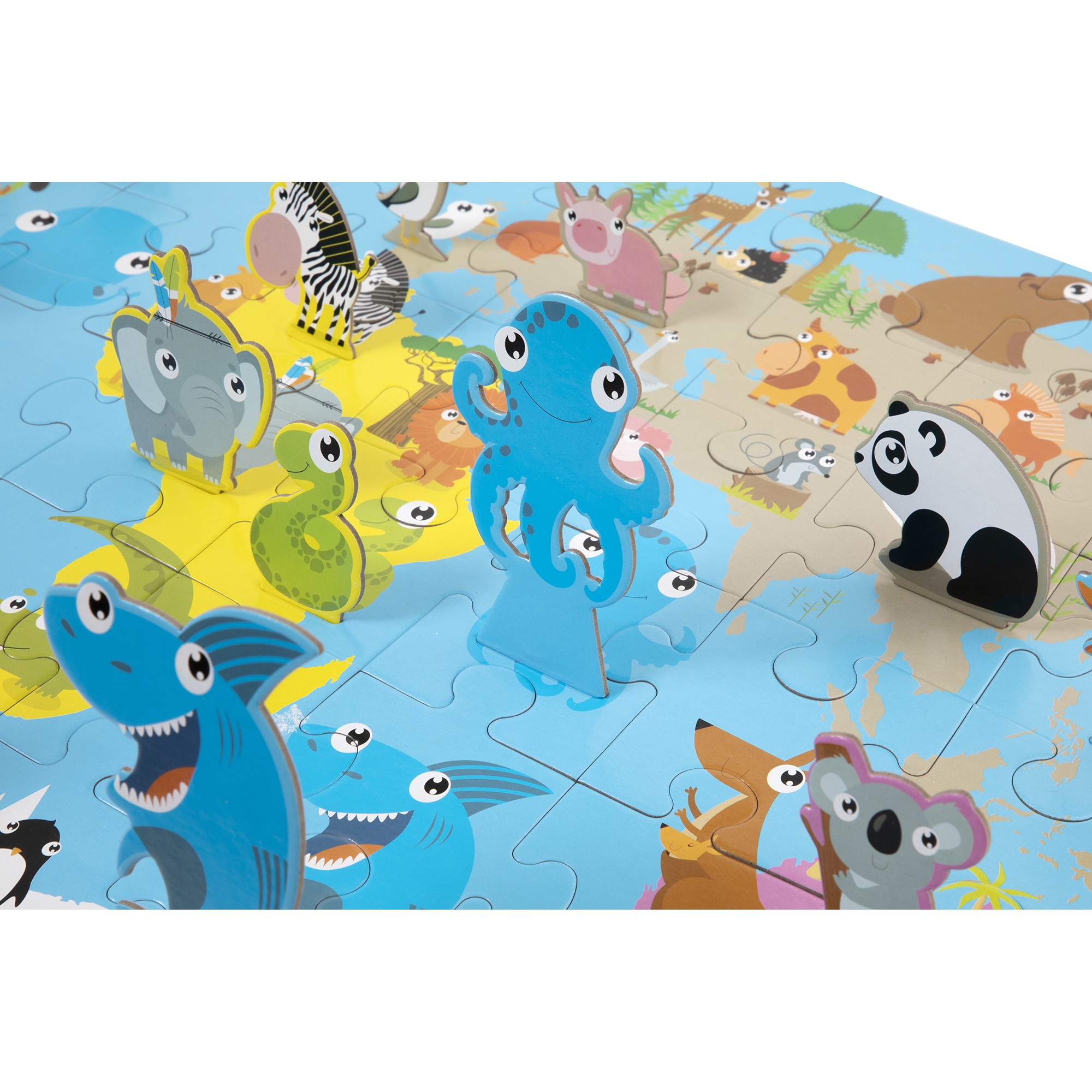 Puzzle Grafix 3D - Animale, 48 piese - eMAG.ro