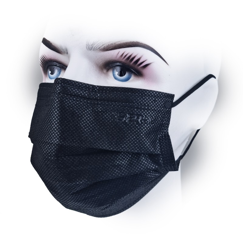 Set 50 Masti Medicale 4 Straturi Tip IIR Negru Serix - eMAG.ro