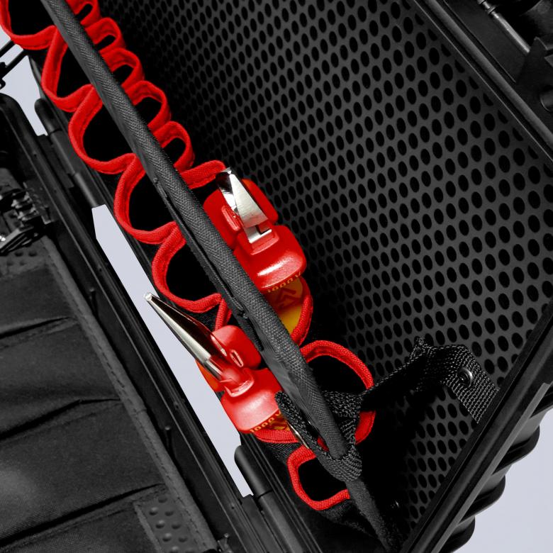 Geanta cu scule pentru electricieni, KNIPEX Robust23 Start, 24 piese ...