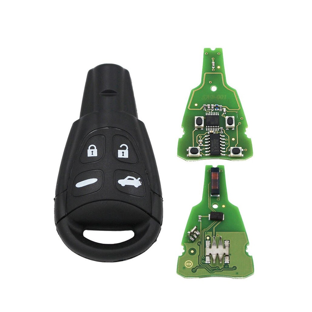 Cheie completa Saab, PCF7946AT Chip, 433Mhz - eMAG.ro