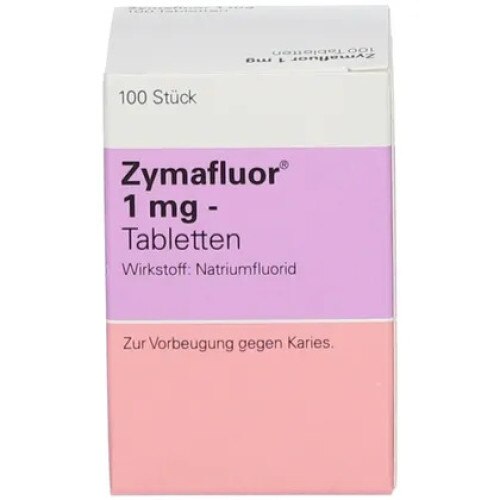 Zymafluor, Meda, 1 mg, 100 Tablete, Intareste smaltul dintilor si ...