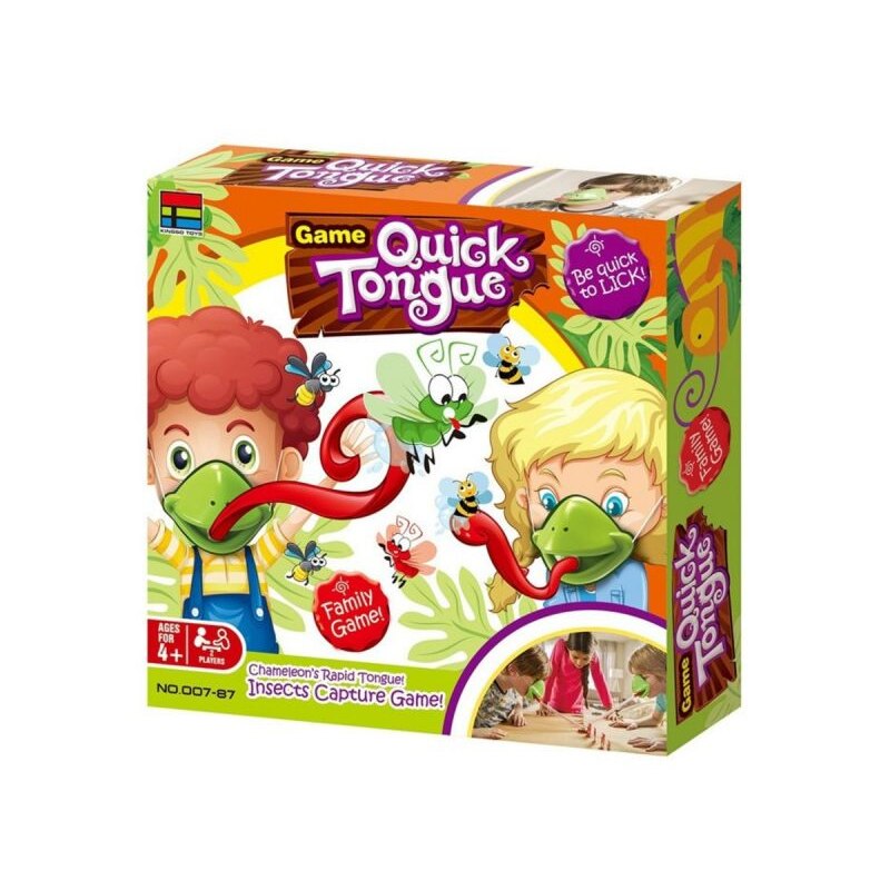 Joc de societate pentru copii Fast Chameleon Language-Naap the Insect ...