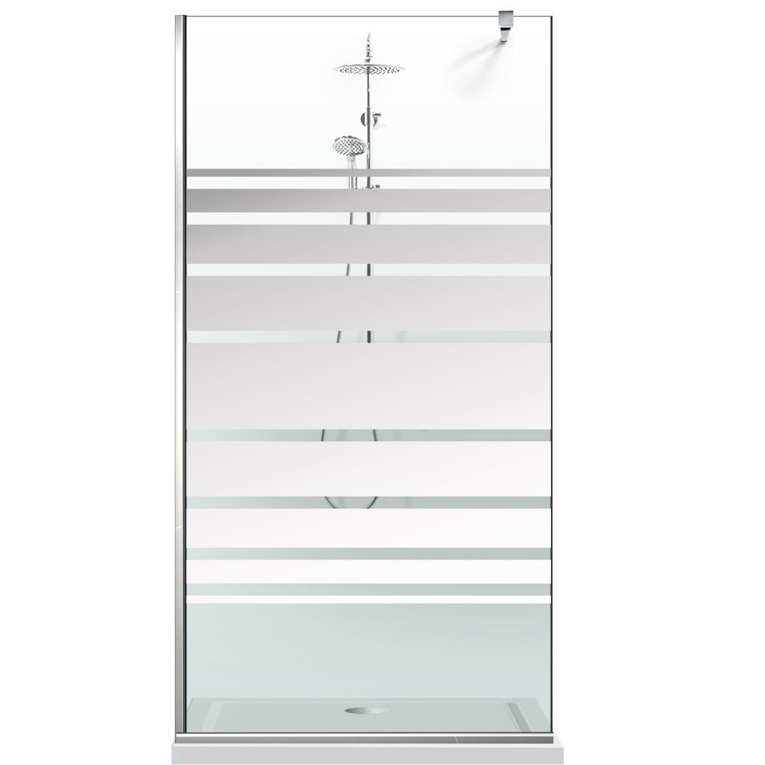 Paravan dus walk-in Aqua Class ® Inox, model Multiline incolor ...