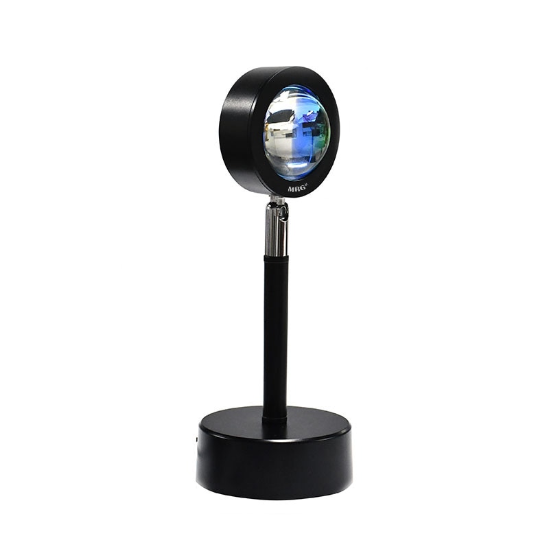 Lampa cu Lupa Proiectie MRG M671, USB, rotire 180 grade, Apus de Soare ...