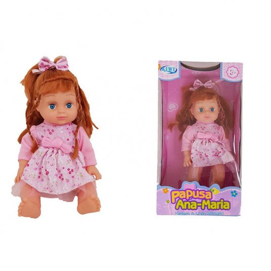 Papusa Ana Maria AIX ©, destinata copiilor cu varsta 3+, 19 rugaciuni ...