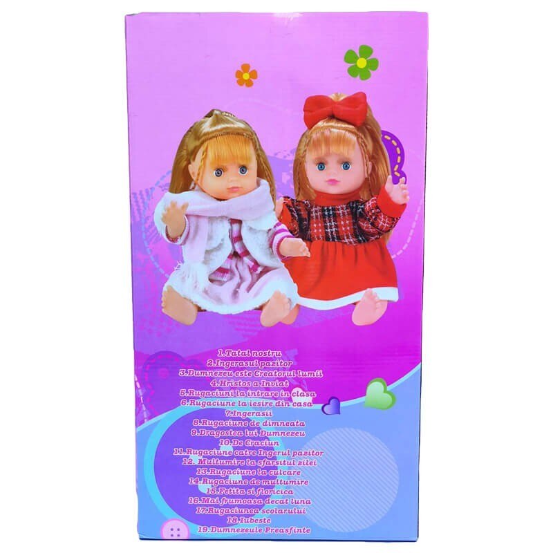 Papusa Ana Maria AIX ©, destinata copiilor cu varsta 3+, 19 rugaciuni ...