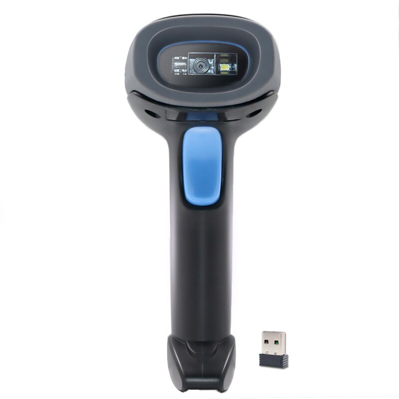 Cititor coduri de bare wireless 2D/1D, 3.5 V, USB, Negru - eMAG.ro